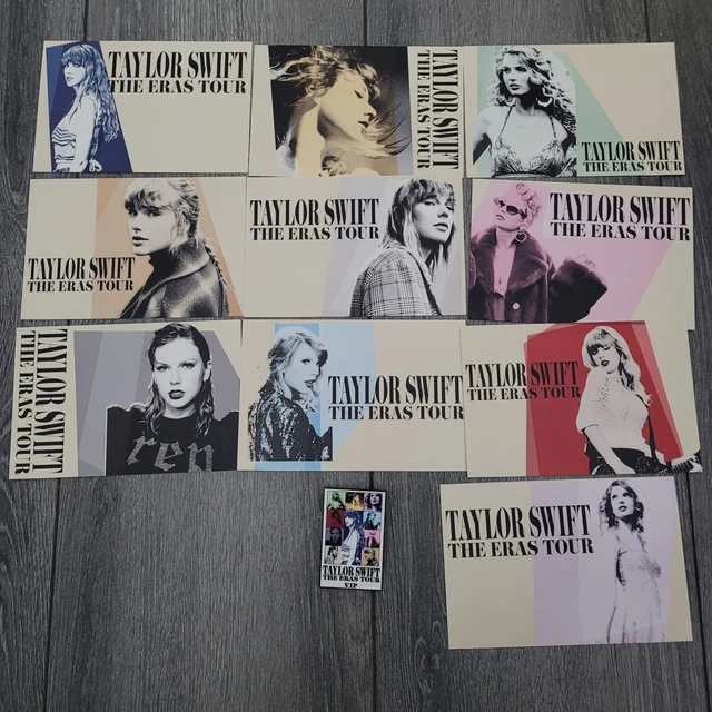 TAYLOR SWIFT THE Eras Tour VIP Merch Box Exclusive Pin And Post Cards £ ...
