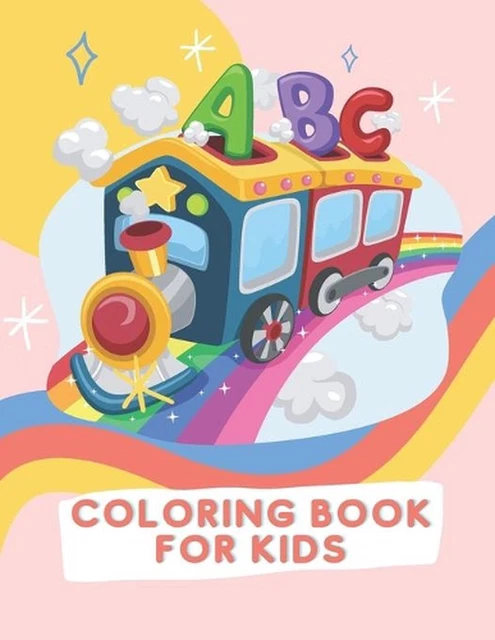 ABC COLORING BOOK for kids: Alphabet Coloring Book for Toddlers and ...