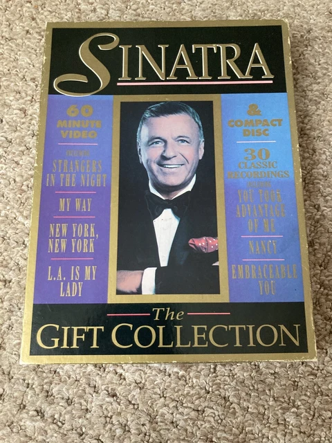 VERY RARE FRANK Sinatra Gift Collection Video and CD £7.95 - PicClick UK