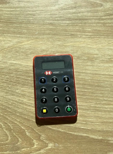 HSBC DIGIPASSKEYRING ONLINE Banking Security Key Code Generator Rare ...