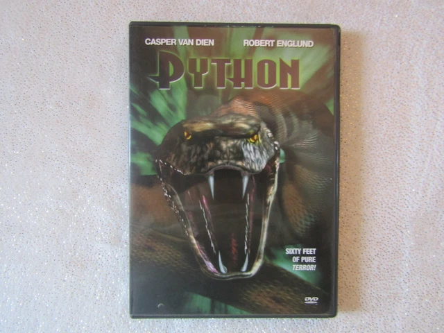 PYTHON (DVD, 2000) Casper Van Dien Robert Englund $5.99 - PicClick