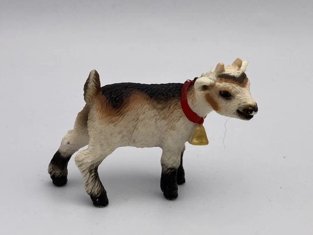 SCHLEICH GOAT KID w/BELL Baby Farm Animal 13720 Retired 2012 £14.26 ...