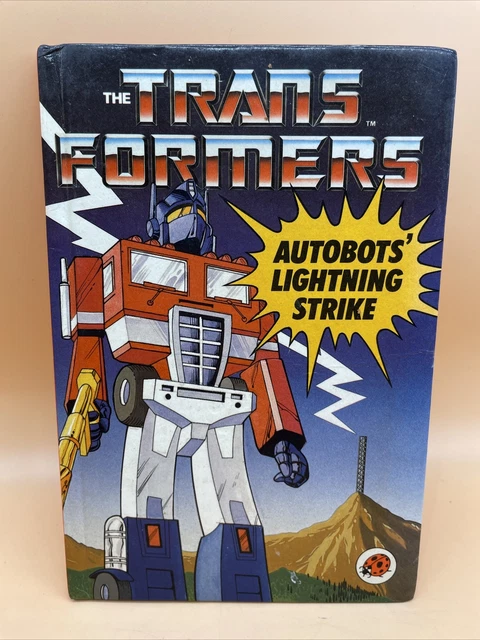 LADYBIRD BOOK THE TRANSFORMERS Autobot's Lightening Strike Back HB ...