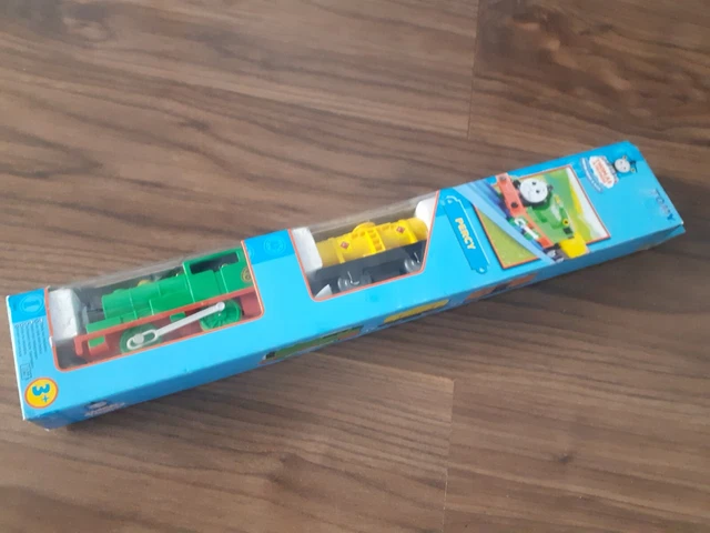 TOMY THOMAS TRACKMASTER percy brand new in box very rare 2004 original ...