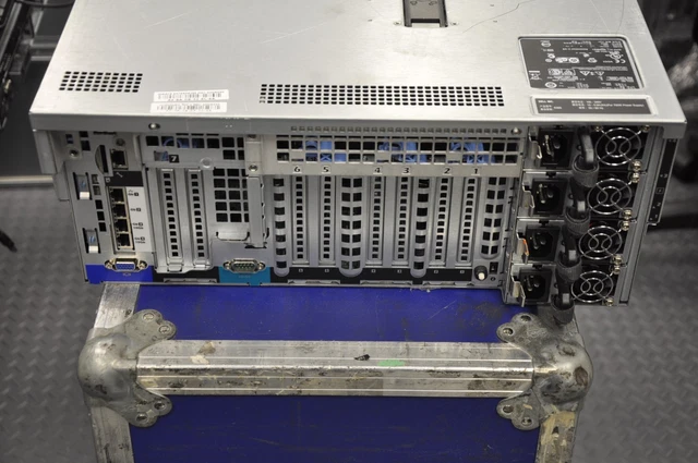 DELL R910 16SFF model 4x Intel X7550 2.0Ghz 8-Core XEON 128GB RAM H700 ...