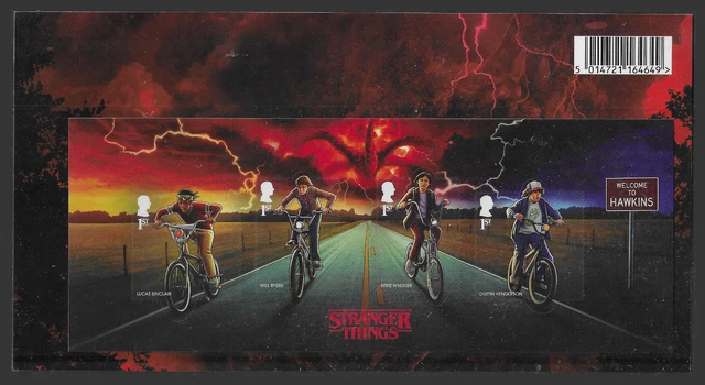 GB 2026 STRANGER Things Films Tv Science Fiction Presentation Pack Mnh ...