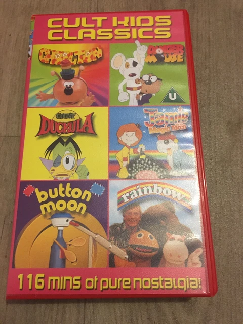 CULT KIDS CLASSICS VHS Danger Mouse Count Duckula Rainbow & Others £12. ...