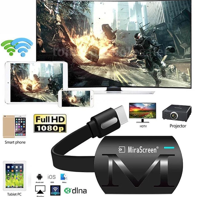 PER MIRASCREEN G4 ricevitore display WiFi dongle TV Miracast DLNA ...