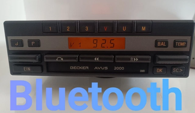 BECKER AVUS 2000 BE1146 24V Radio Bluetooth Mercedes-Benz MB 100, T1 ...