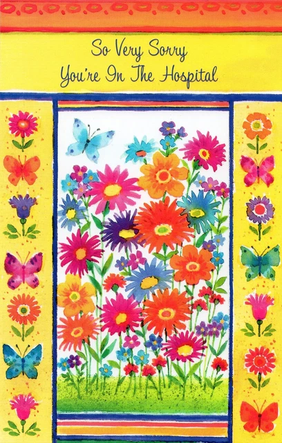 CARTE SWEET GET WELL SOON, Sorry You're In the Hospital par Gallant ...
