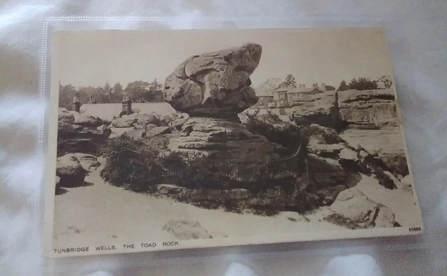 TUNBRIDGE WELLS. THE Toad Rock 63866. Published by the Photochrom Co ...