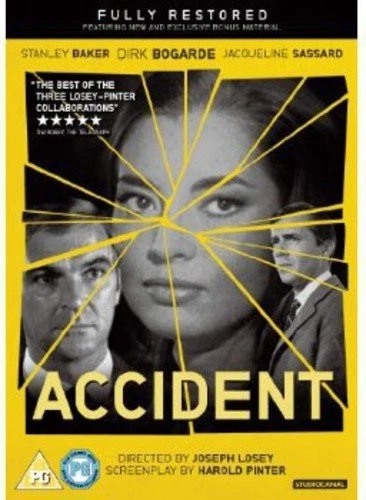 ACCIDENT (DVD) DIRK Bogarde Stanley Baker Jacqueline Sassard Delphine ...