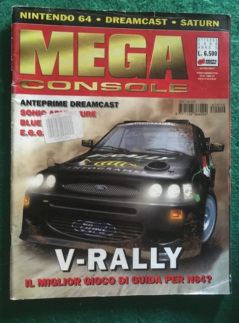 RIVISTA MEGA CONSOLE Anno 5 Numero 52 Ott 1998 Ita Vbc 46417 Radiant ...