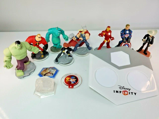 DISNEY INFINITY LOT with Portal - Avengers, Incredibles, Lone Ranger ...