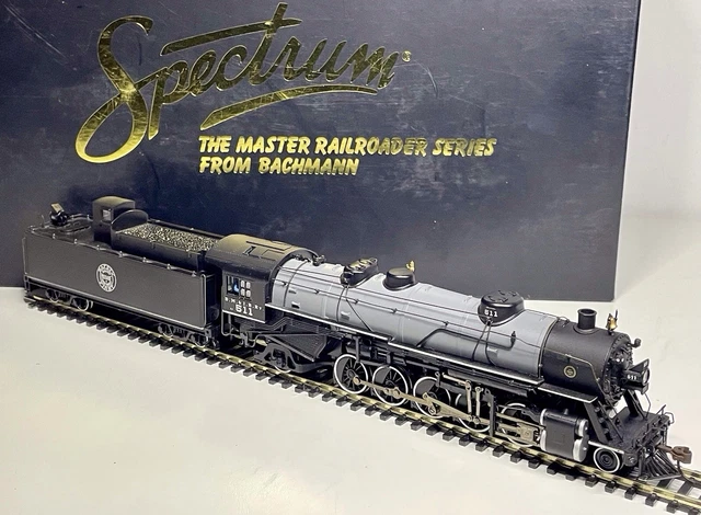 BACHMANN SPECTRUM HO 83307 USRA Light 10-10-2 Dampflok DM & IR - DCC ...