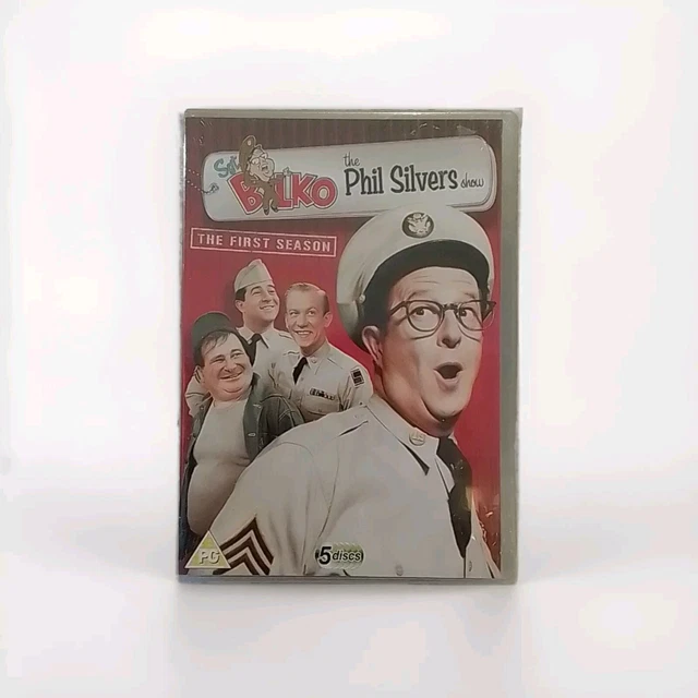 SGT. BILKO: THE Phil Silvers Show - Series 1 / First Season (DVD, 5 ...