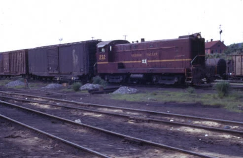 LEHIGH VALLEY 232 train Coxton Pennsylvania Train Railroad Old Photo $9 ...