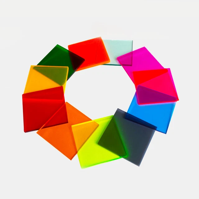 FOGLIO DI PLASTICA cartone acrilico trasparente colorato 3/5/8 mm ...