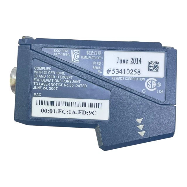 KEYENCE CODELESER SR-752 2D-Scanner 24V Dc Barcode Lettore Industria ...