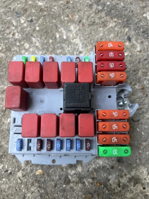 FIAT DUCATO PEUGEOT Boxer Citroen Relay Fuse Box OE 2018 1398645080 £65 ...