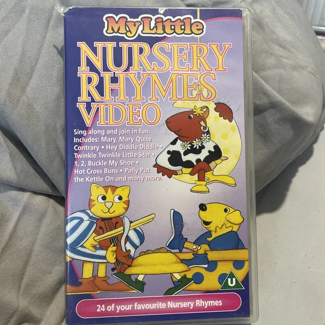 MY LITTLE NURSERY Rhymes Video. VHS £5.00 - PicClick UK