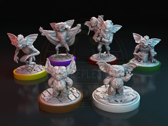 CUTE FURRY MINIATURES for tabletop, board games, dioramas... EUR 3,60 ...