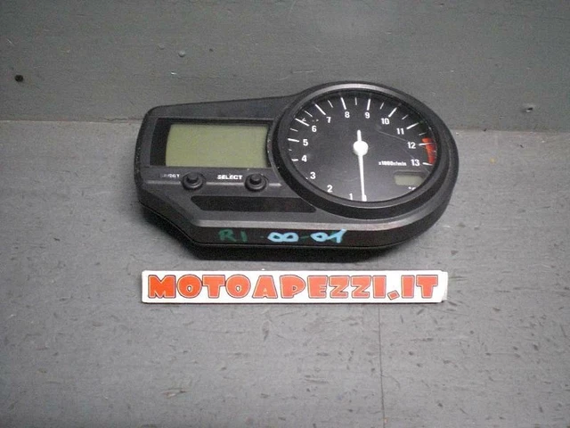 STRUMENTAZIONE CONTACHILOMETRI TACHO Speedometer 00/01 Yamaha R1 2000/ ...