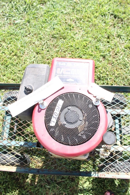 BRIGGS & STRATTON 14.5 HP IC Quiet Vertical Shaft Mower Engine Motor £ ...