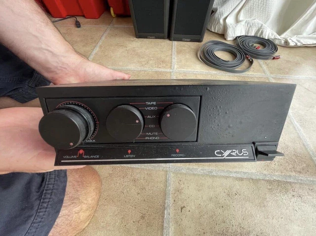 MISSION CYRUS 1 Amplifier Black Original Box Power Cable £150.00 ...