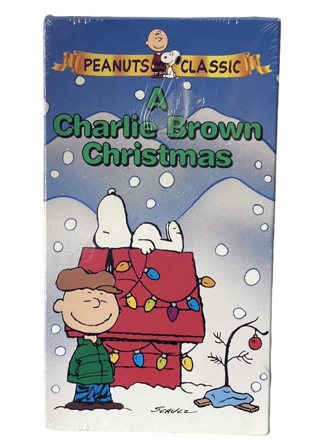 PEANUTS CLASSIC A Charlie Brown Christmas VHS Paramount 1994 Factory ...