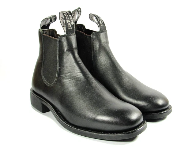 IAN HAROLD GRAZIER Black Yearling Boots Size Au6 $320.00 - PicClick AU