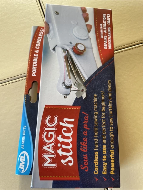 MAGIC STITCH PORTABLE Cordless Handheld Sewing Machine Jml £11.40 ...