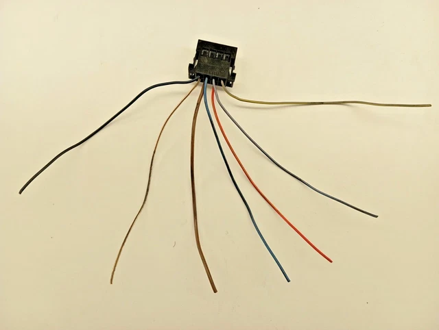 BMW E46 WIRING Cable Plug Terminal Connector Housing 8-Pole 12527519956 ...