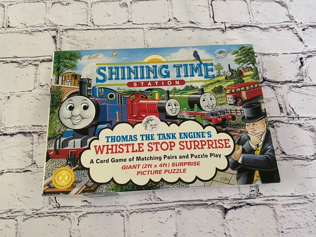 VINTAGE 1992 THOMAS Whistle Stop Surprise Game Shining Time Station ...