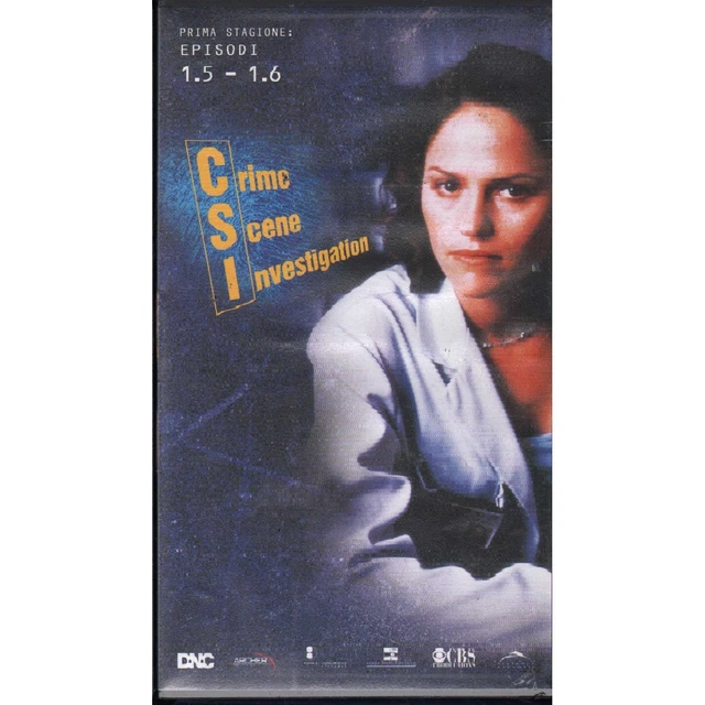 CSI: CRIME SCENE Investigation Episodi 1.5, 1.6 VHS Univideo - 16341 ...