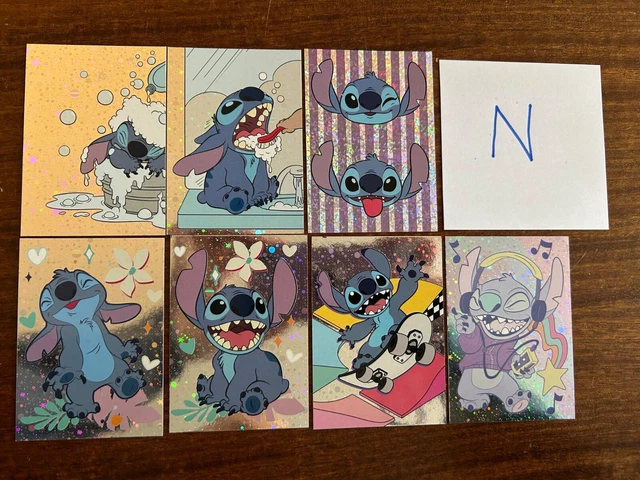 PANINI DISNEY STITCH Trading Cards x7 cards -set N £2.79 - PicClick UK