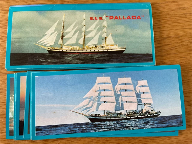 TALL SHIPS STS Pallada Nautical Card Set 1990s 15 Cards In Wallet £7.48 ...