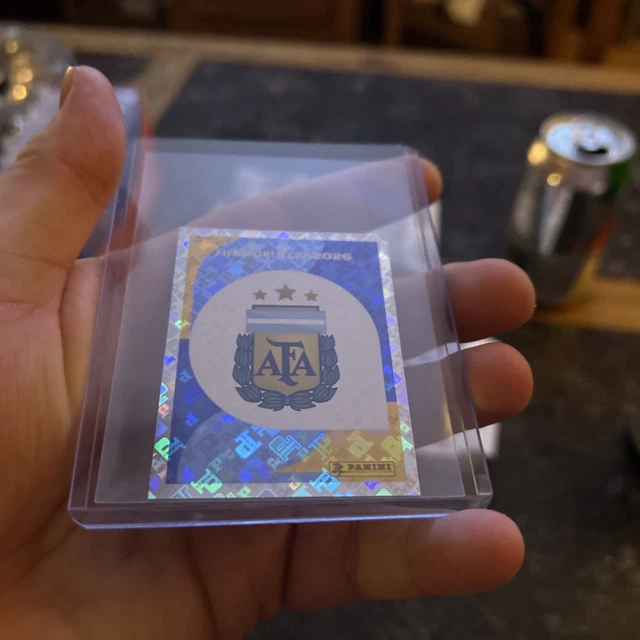 PANINI FIFA WORLD Cup 2026 Argentina AFA Crest/Logo Club Badge Soccer ...
