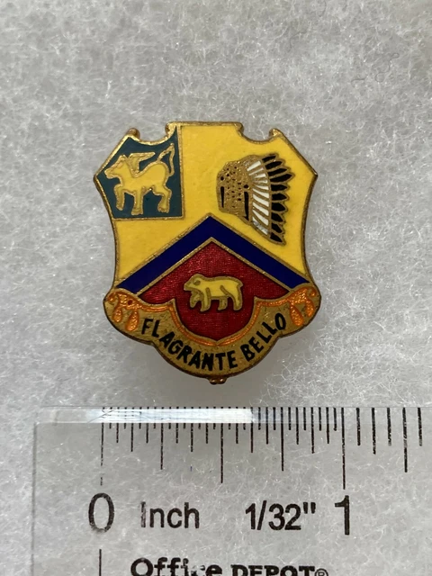 AUTHENTIC US ARMY 83rd Field Artillery Regiment DI DUI Unit Insignia NH ...