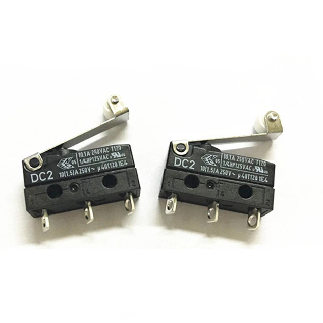 LOT DE 5 Cherry DC2C-A1RB DC2C-A1RC Microswitch SPDT 10A 250V AC ...