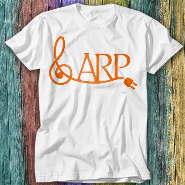 ARP INSTRUMENTS SYNTHESIZER Design Analog Retro Synth T Shirt Top Tee ...