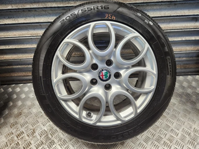 ALFA ROMEO GIULIETTA Alloy Wheel 16 Inch & Tyre 205/55/R16 6.06 Mm 2010 ...