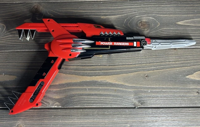 VINTAGE 1991 MIGHTY Morphin Power Rangers Power Gun/Sword - Tested ...