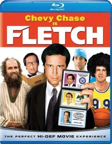 FLETCH (BLU-RAY) CHEVY Chase Tim Matheson Joe Don Baker Dana Wheeler ...