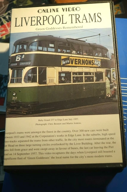 LIVERPOOL TRAMS, VHS video tape by Online VHS Video, £1.99 - PicClick UK