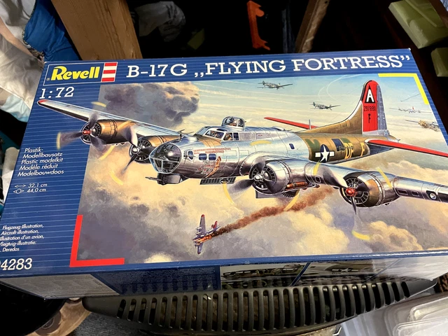 REVELL 04283 1:72 B-17G Flying Fortress Model Kit £30.18 - PicClick UK