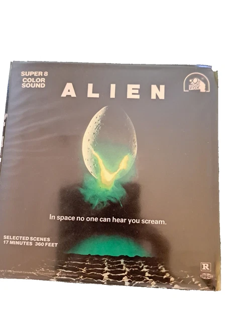 ALIEN 1979 SUPER 8 Colour Sound 400Ft Cine Film 8Mm £59.99 - PicClick UK