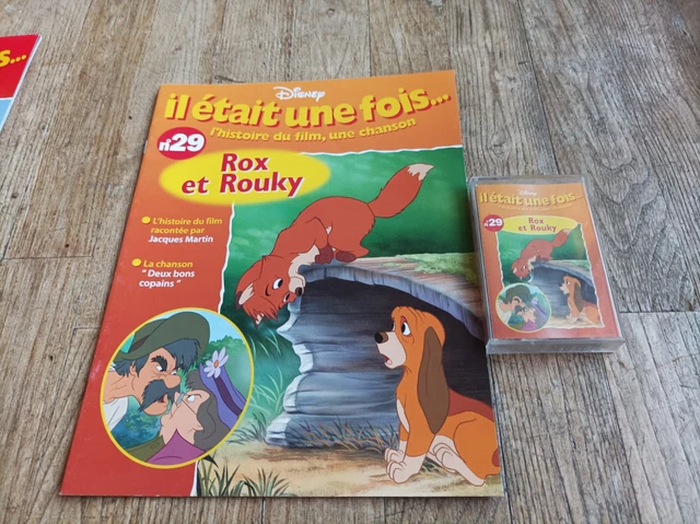 IL ETAIT UNE FOIS DISNEY ROX ET ROUKY No 29 LIVRE CASSETTE AUDIO ...
