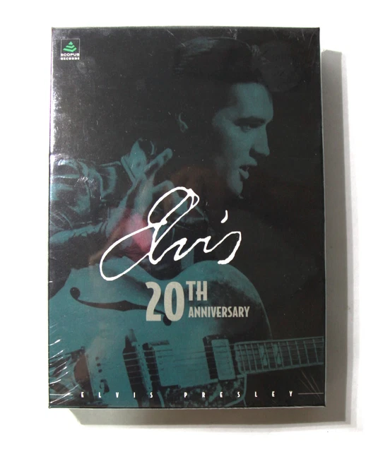 VERY RARE: ELVIS Presley 20th Anniversary Shape CD Limited Edition MINT ...