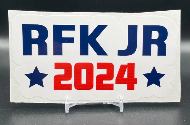 ROBERT F. KENNEDY 2024 Sticker RFK Jr for President Bumper Sticker 5.5 ...